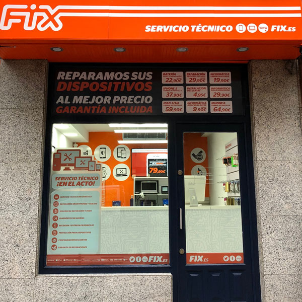 Mapa localizador de Fix